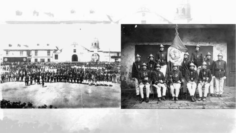 La Benemérita Compañía de Bomberos de el Cerro de Pasco